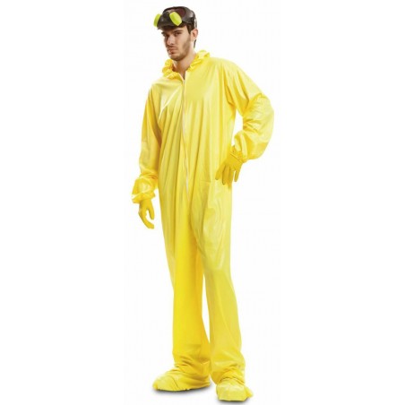 Déguisement Chimist Homme combinaison jaune | Tralala-Déguisement.fr