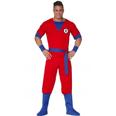 Déguisement Manga Rouge Homme | Tralala-Déguisement.fr